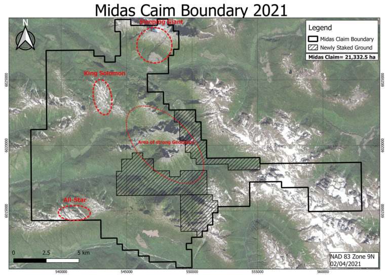 Midas Maps 2021 - Juggernaut Exploration Ltd. TSX.V: JUGR