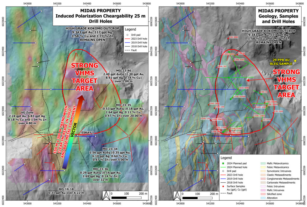 Midas Maps 2023 - Juggernaut Exploration Ltd. TSX.V: JUGR