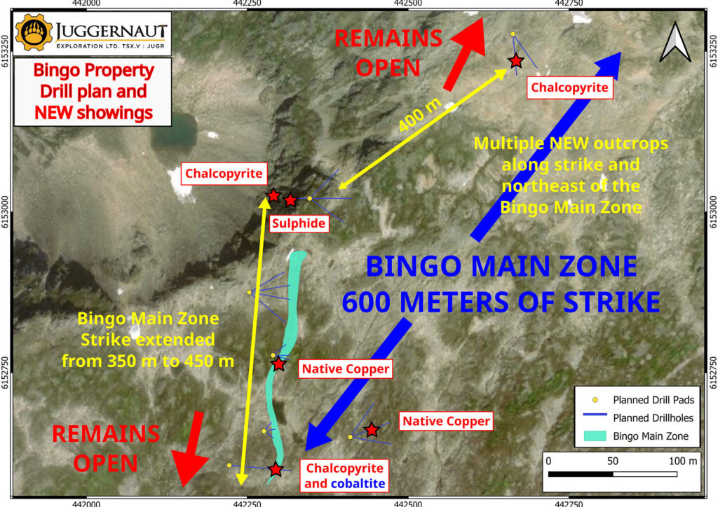 Bingo Maps 2024 - Juggernaut Exploration Ltd. TSX.V: JUGR
