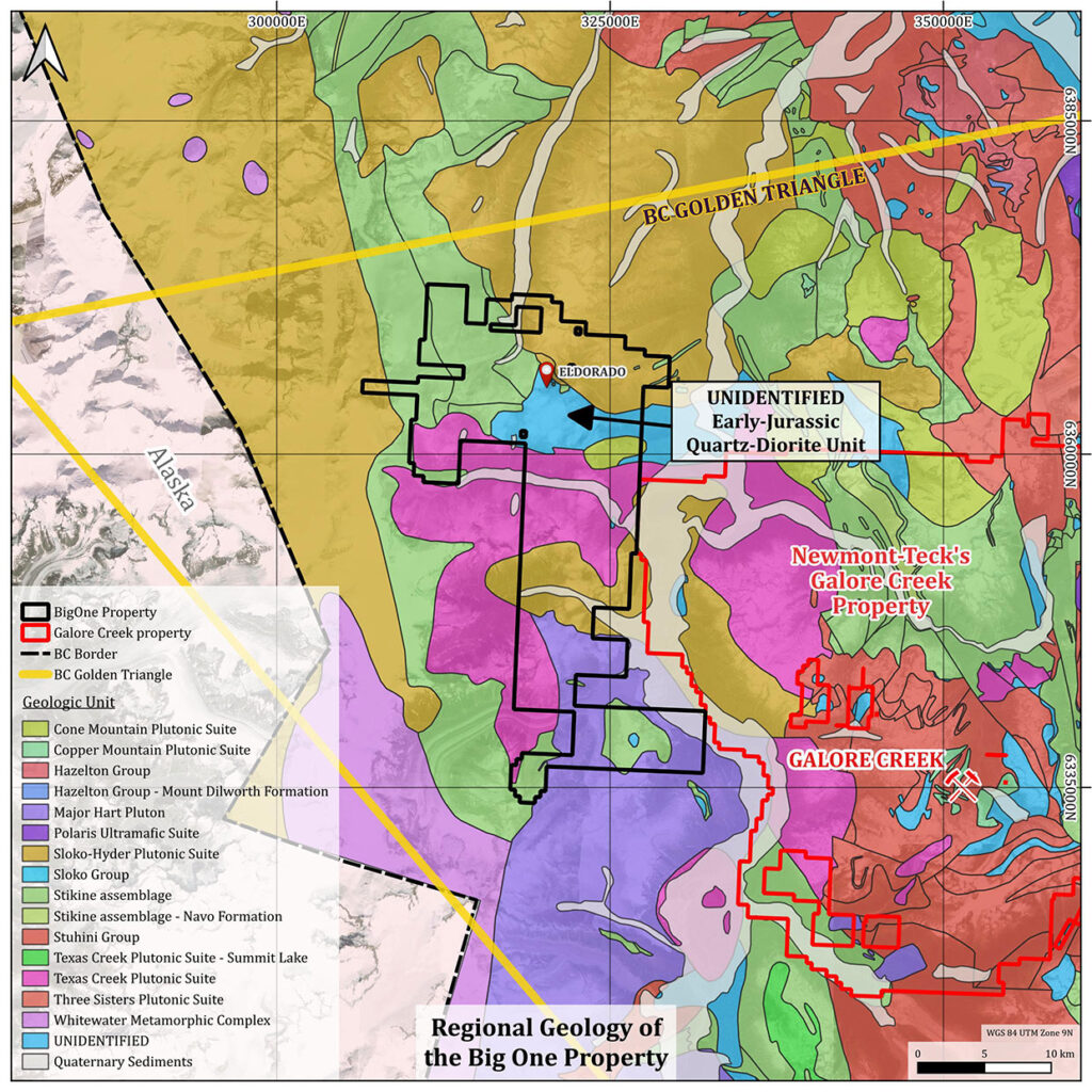 Big One Maps 2025 - Juggernaut Exploration Ltd. TSX.V: JUGR