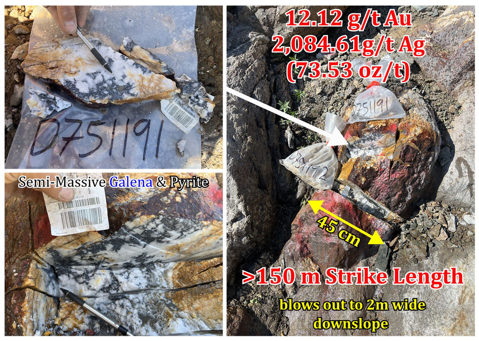 Big One Property 2025 - Juggernaut Exploration Ltd. TSX.V: JUGR